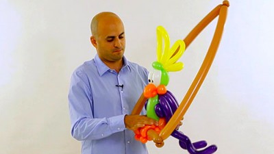 Balloon Parrot Hat - Balloon Art Online - Online Balloon Courses ...