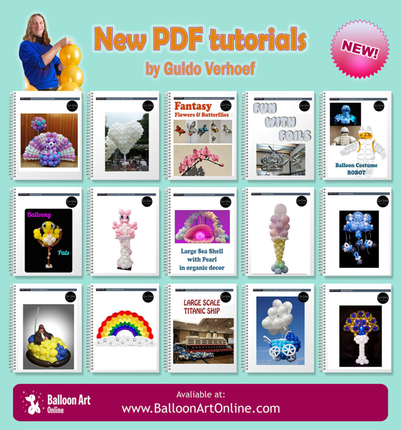 Guido Verhoef's Balloon Art PDF Tutorials Bundle - Balloon Art Online ...