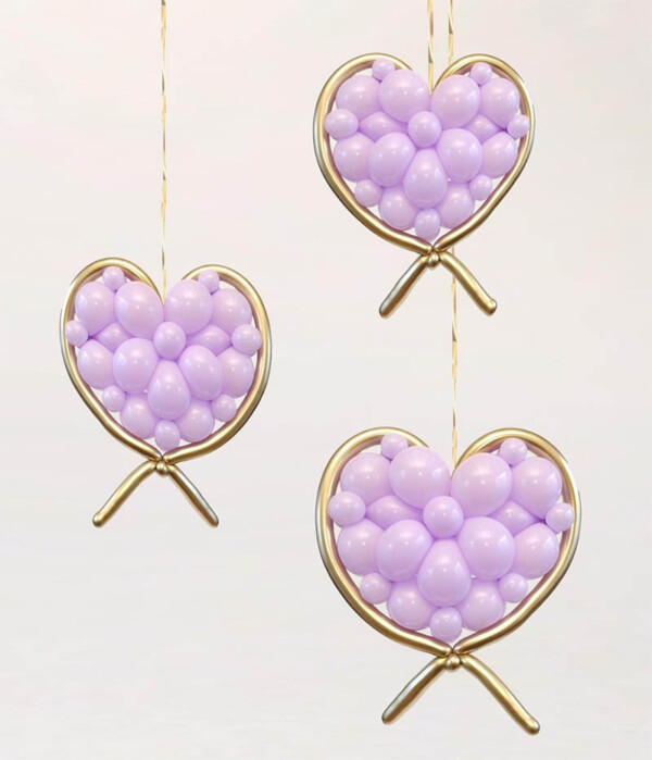 Small Linking Balloons Heart Tutorial (PDF) - with Guido Verhoef