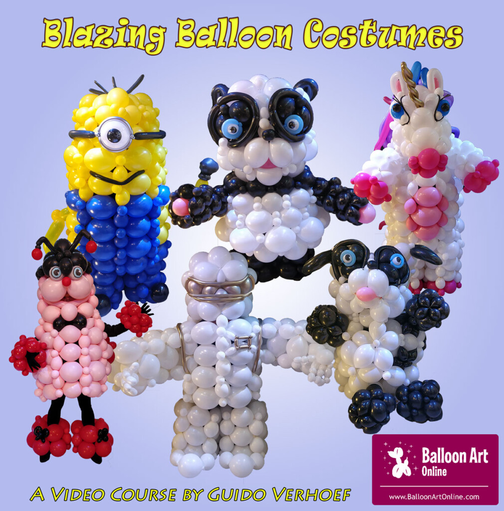 Blazing Balloon Costumes - Balloon Costumes Courses Bundle (Vol.1+Vol.2)
